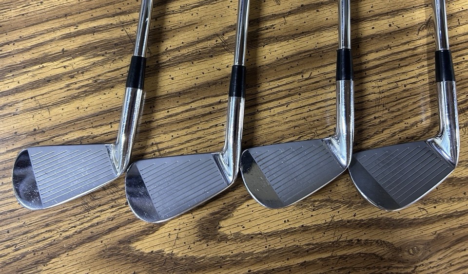 Beautiful Nike Forged MB Blades, 3-PW, Steel Stiff Shafts, 1 inch Long ...
