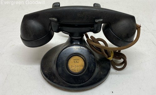 Vintage Black Metal Seattle Television Service Telephone Parts/Repair ...