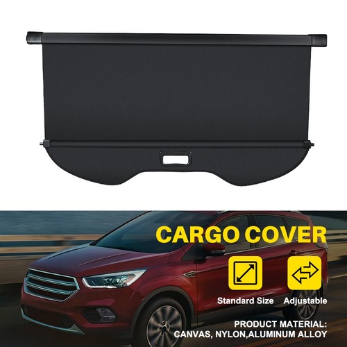 For 2013-2019 Ford Escape Rear Trunk Cargo Cover Retractable Luggage ...