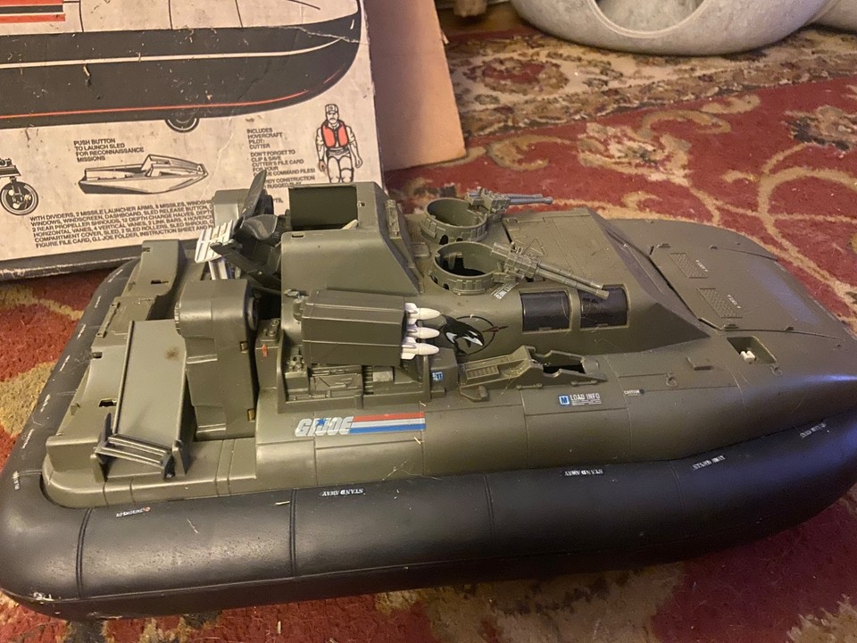 vintage gi joe killer whale hovercraft | eBay