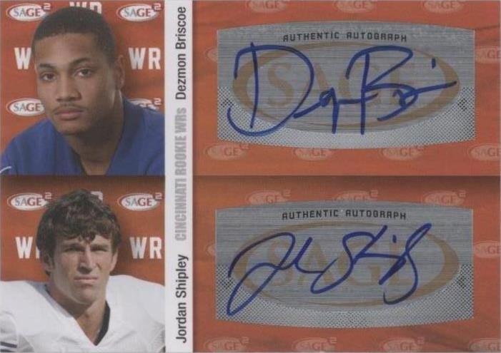 Preços baixos em 2010 SAGE Squared Dezmon Briscoe Jordan Shipley #A57 ...