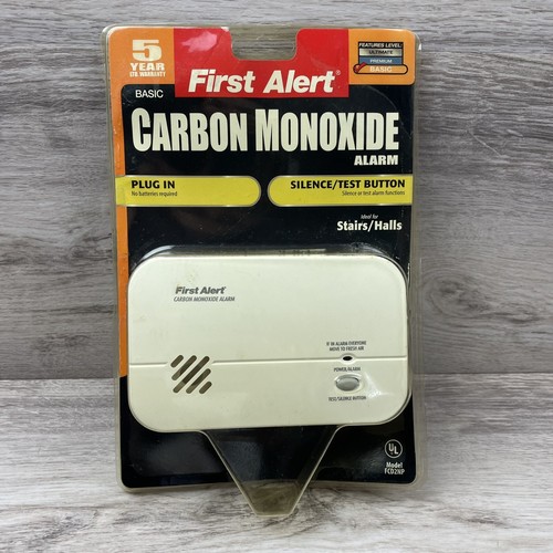 First Alert Carbon Monoxide Alarm Basic Plug In New | eBay