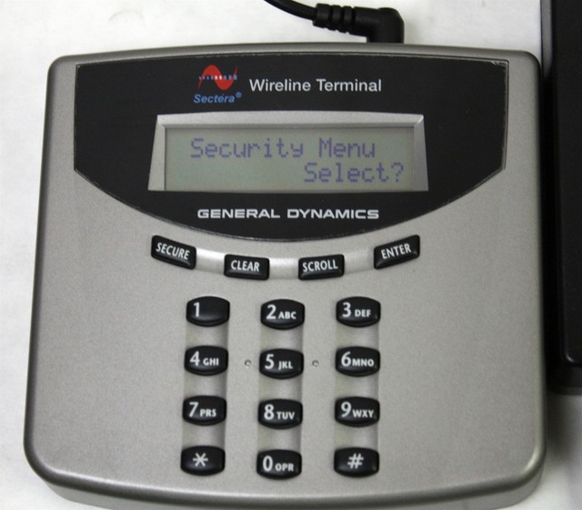 General Dynamics Talksecure Sectera Wireline Terminal Model 1BDJ9907XA ...