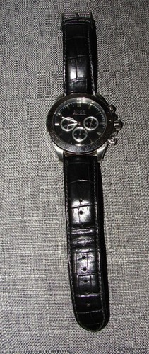 Hugo Boss Tachymeter Black Men's Stainless Steel Quartz Watch with ...