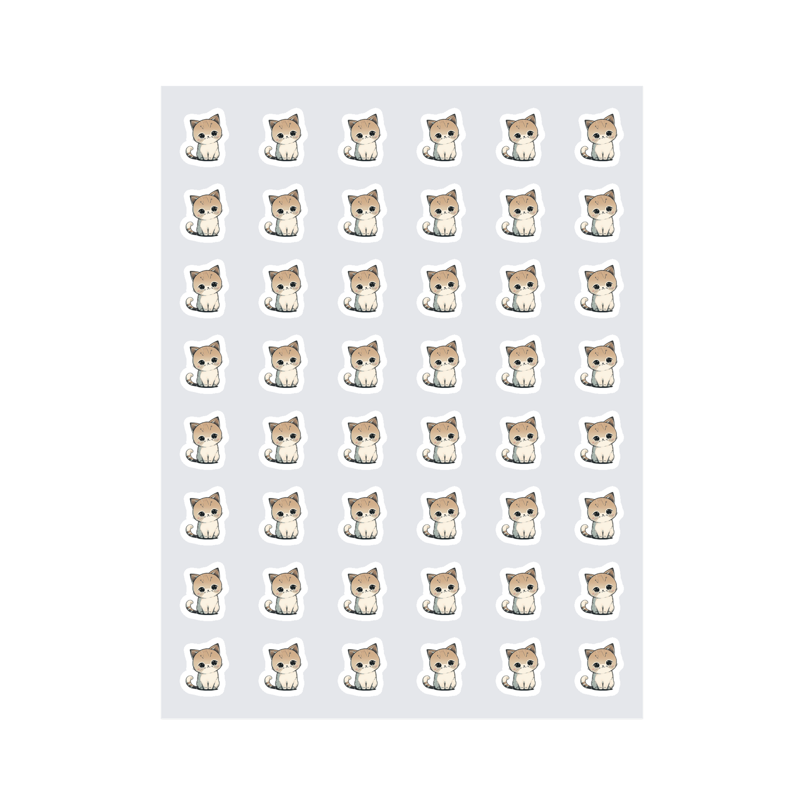 48pcs Meow Cute Mini Stickers Journal Planner Sticker 1cm | eBay Australia