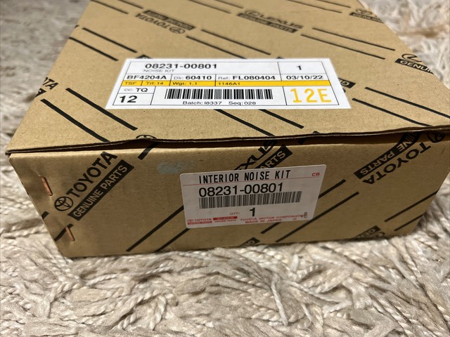 0823100801 Genuine Toyota Noise Kit 08231-00801 for sale online | eBay