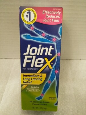 (1) JOINT FLEX Pain Relief CREAM 4oz long lasting relief 372917000030| eBay
