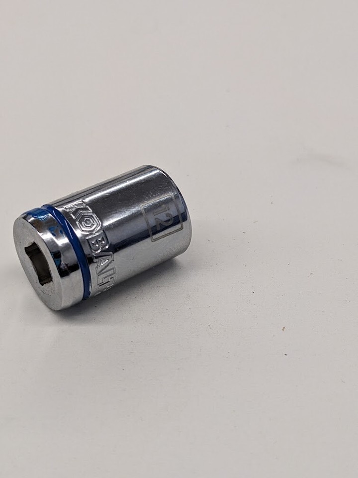 Kobalt 1/4 Inch Drive 6 Point Metric Sockets Size Options Blue Color ...