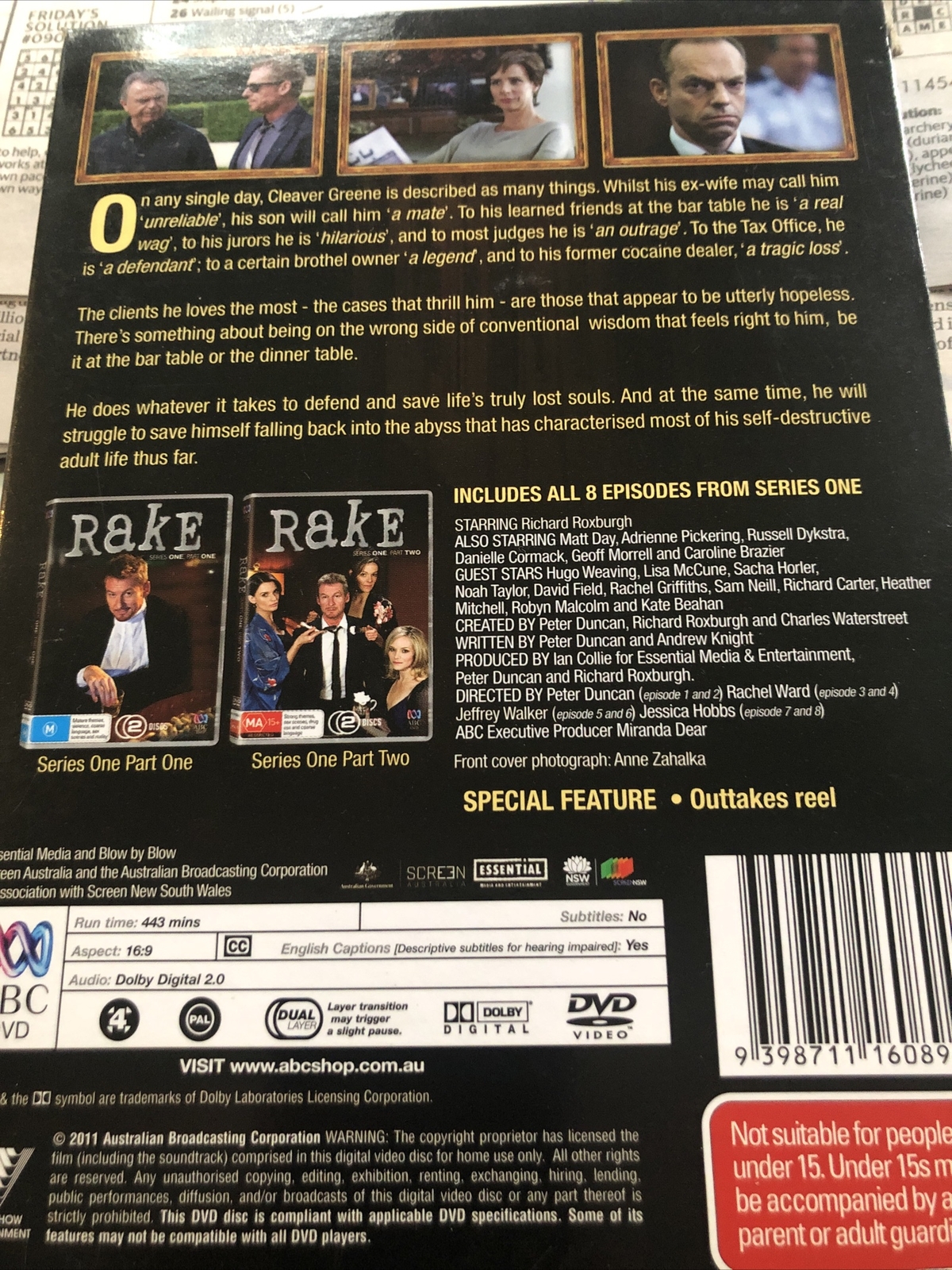 Rake The Complete First Series DVD 4 Disc | eBay