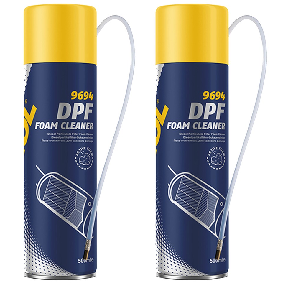 MANNOL DPF FOAM CLEANER 500ML DIESEL PARTICULAR FILTER SPRAY RESTORE ...