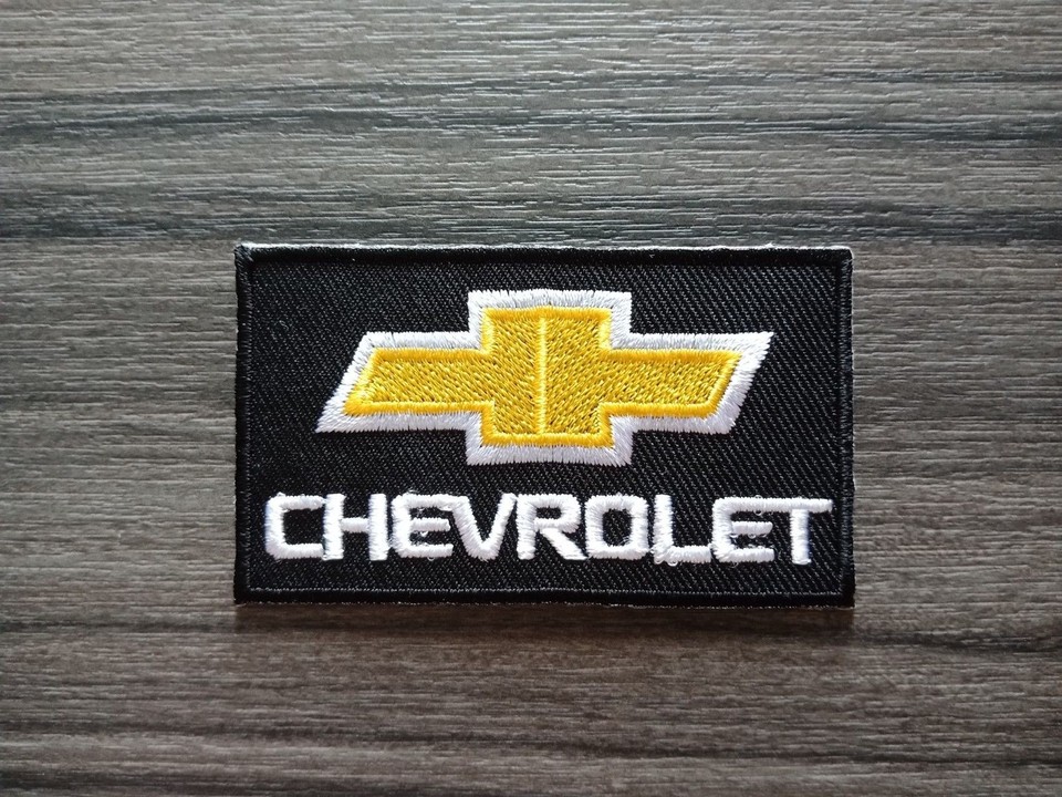 3pcs CHEVROLET Size 3.1x1.8 Inch Racing Car Patch Embroidered Iron or ...