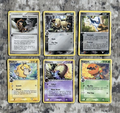 2006 Holon Phantoms Delta Species LOT x6 Psyduck Absol Meowth Non-Holo ...