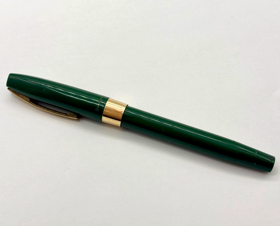 Vintage Sheaffer Green Touchdown Fill 14K Nib Fountain Pen | eBay