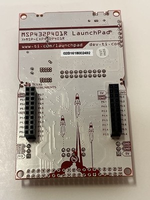 New Texas Instruments Development Kit MSP432 P401R Board - Programable ...