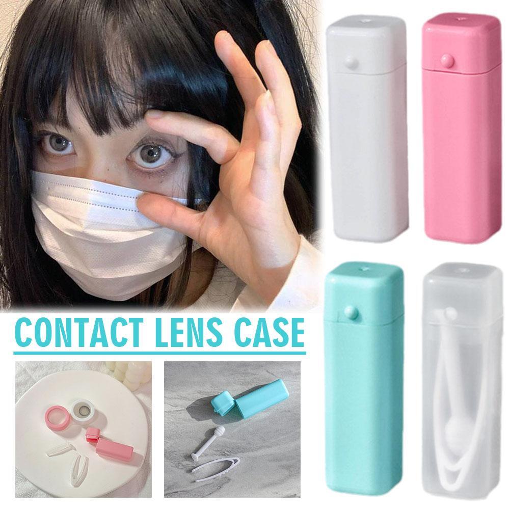 Soft Silicone Contact Lenses Care Set Tip Tweezer and Case э, Prof | eBay