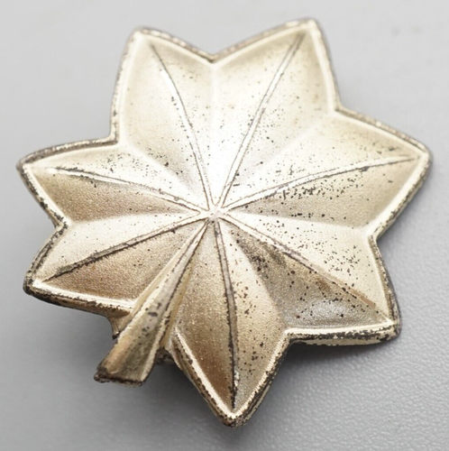 WWII Sterling Army Lieutenant Colonel Rank Shoulder Insignia Pin by ...