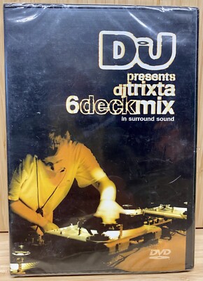 DJ Presents DJTrixta 6 Deck Mix Drum & Bass DVD New Sealed Turntablism ...