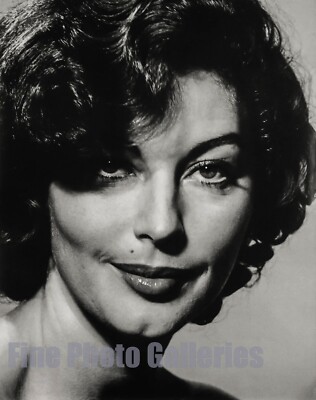 1954/76 Vintage EVA GARDNER Actress By PHILIPPE HALSMAN Large Duotone ...