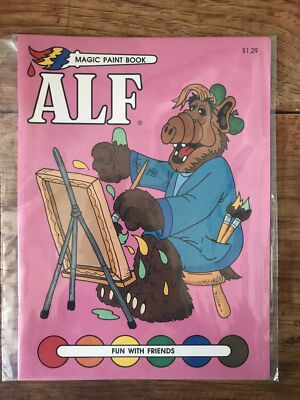 Alf Magic Paint Book Fun With Friends | eBay