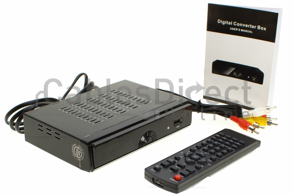 HDTV Digital Antenna Box Recording HDMI output 1080 Receiver Converter ...