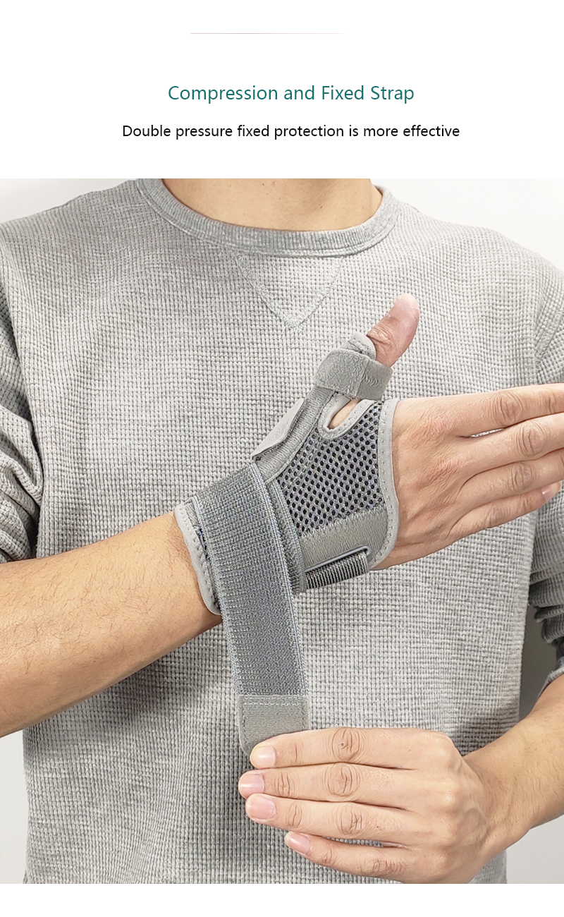 Unisex Splint Sprain Arthritis Bandage Orthopedic Hand Brace Thumb ...