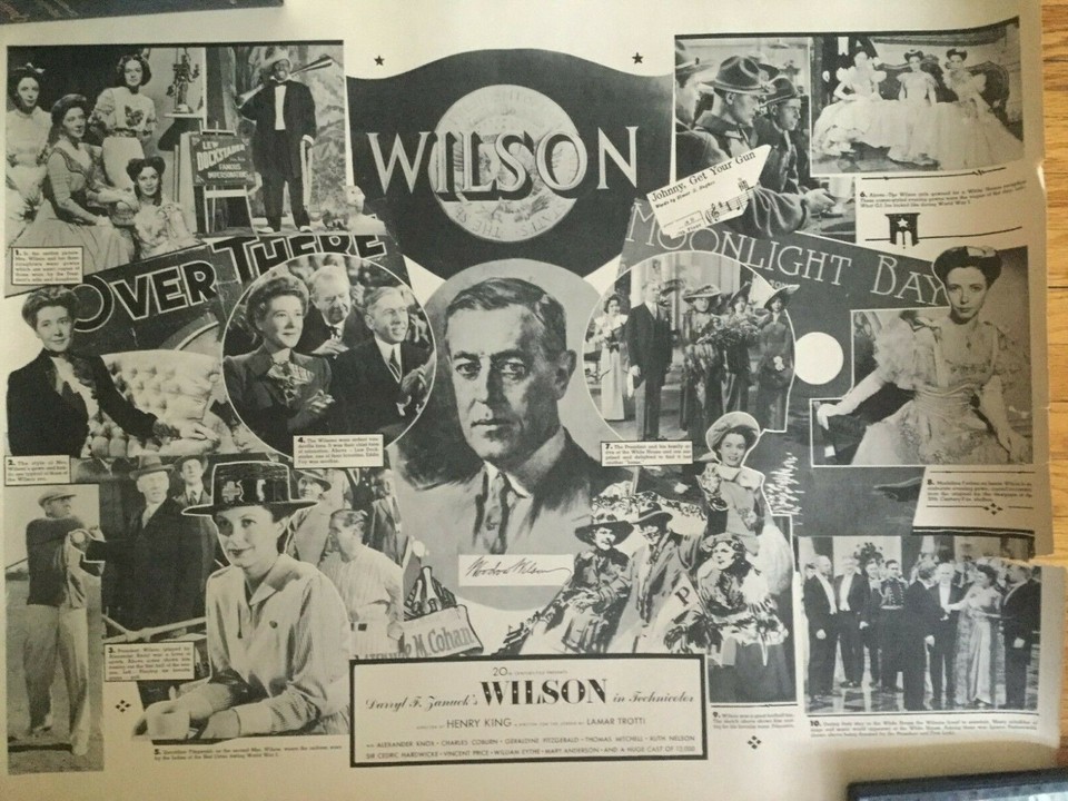 1944 WILSON Vintage Movie Poster | eBay