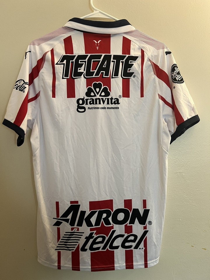 Puma Men's Chivas 2018/2019 Home Stadium Soccer Jersey 703881 01 Size L ...