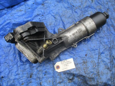 2003 Mercedes Benz C230 Kompressor oil filter housing assembly oil ...