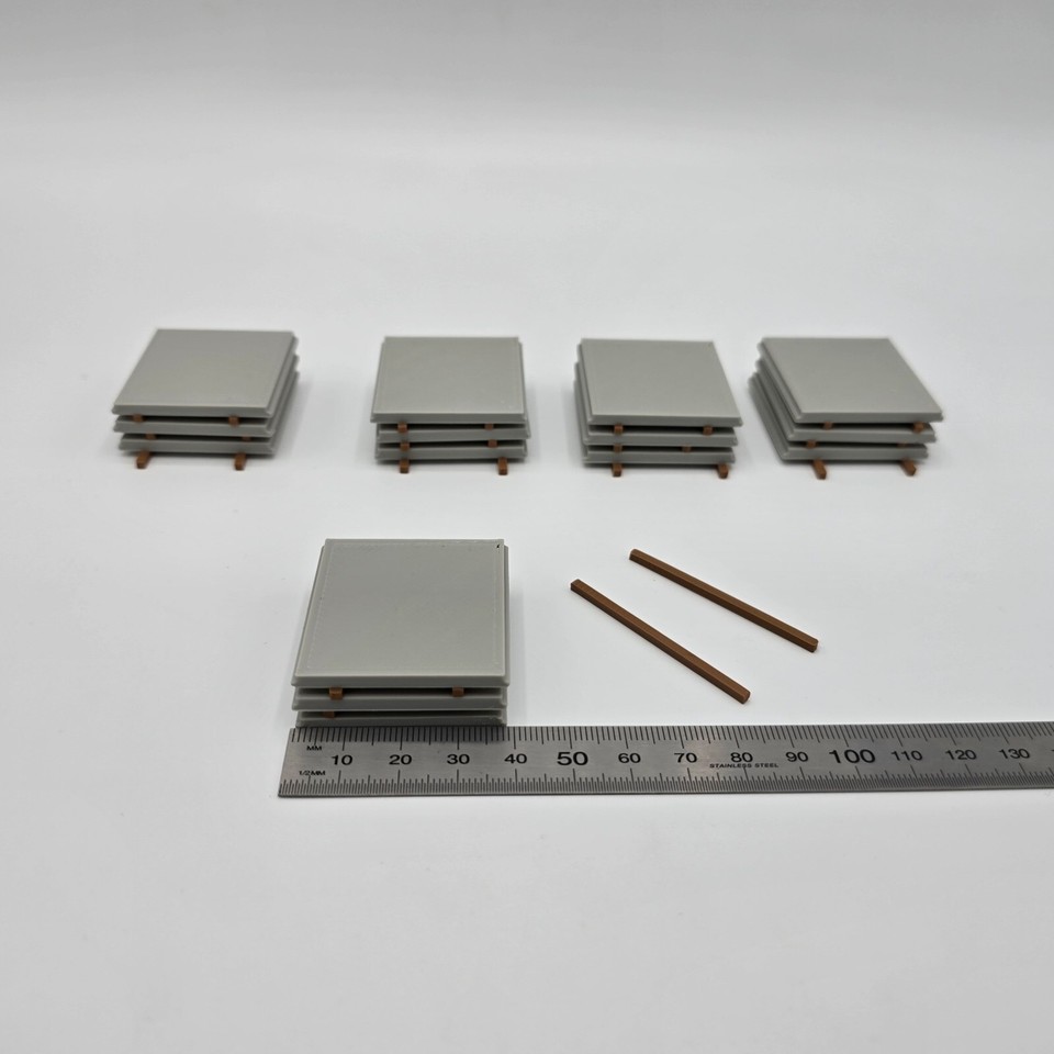 1/50 Scale Stelcon Plate/Precast Concrete Slab Load/Diorama "Various ...