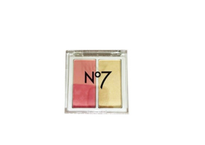 No7 Highlighter & Blush Mini Duo Palette SEALED Perfect Handbag Size | eBay