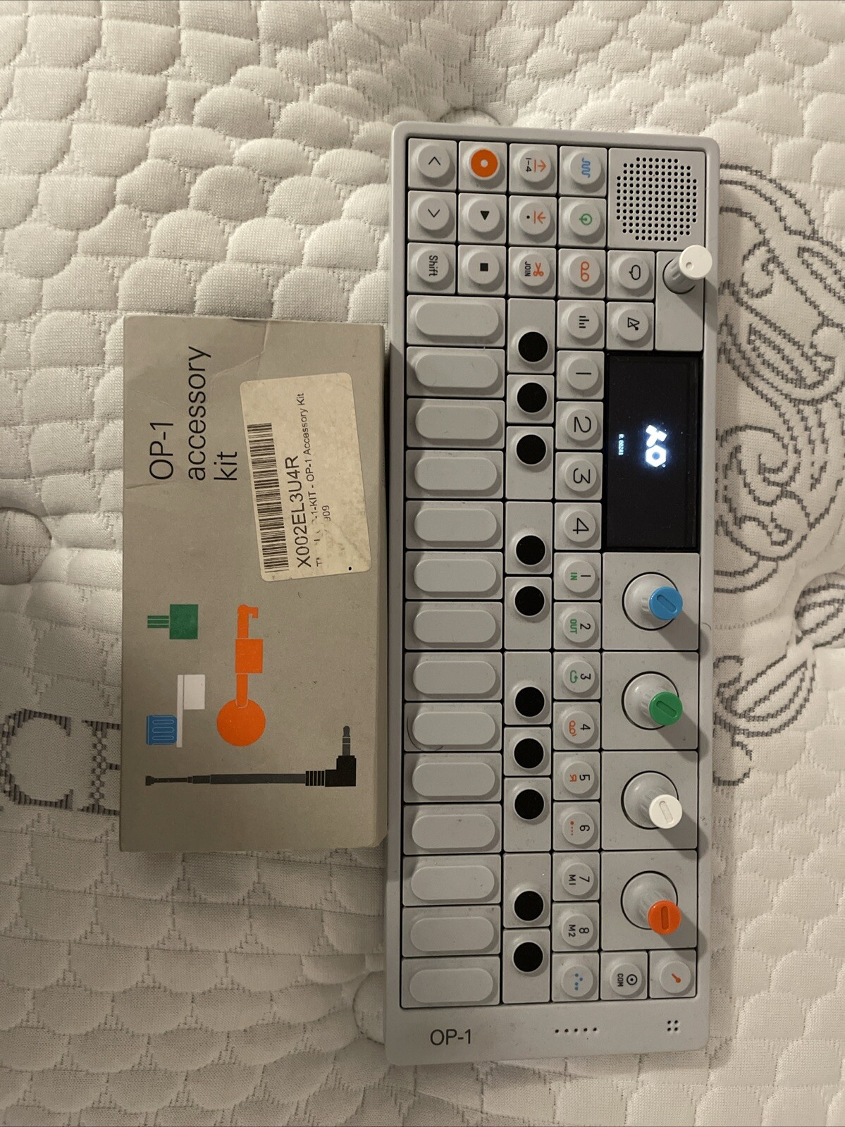 Teenage Engineering OP-1 Handheld Synthesizer - White With Charger ...