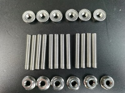 SBF VALVE COVER STUD KIT BOLTS STAINLESS STEEL KIT 289 302 351W SMALL ...