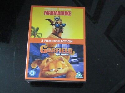 DVD Marmaduke / Garfield: The Movie Double Pack [DVD] [2004] 2 DVD SET ...