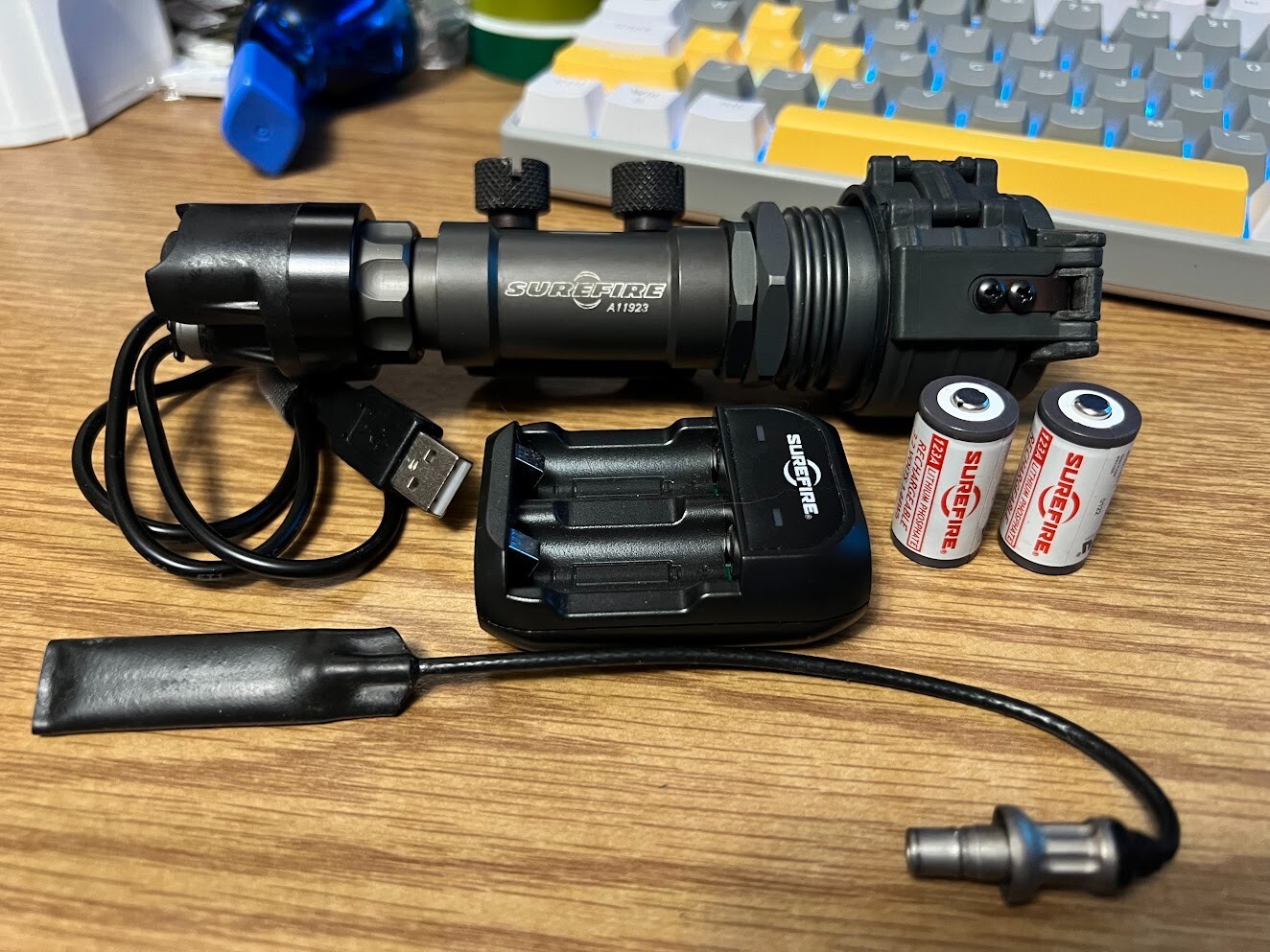 SureFire M951 Weapon Light w/ Pressure Switch, IR, Lithium Batt ...