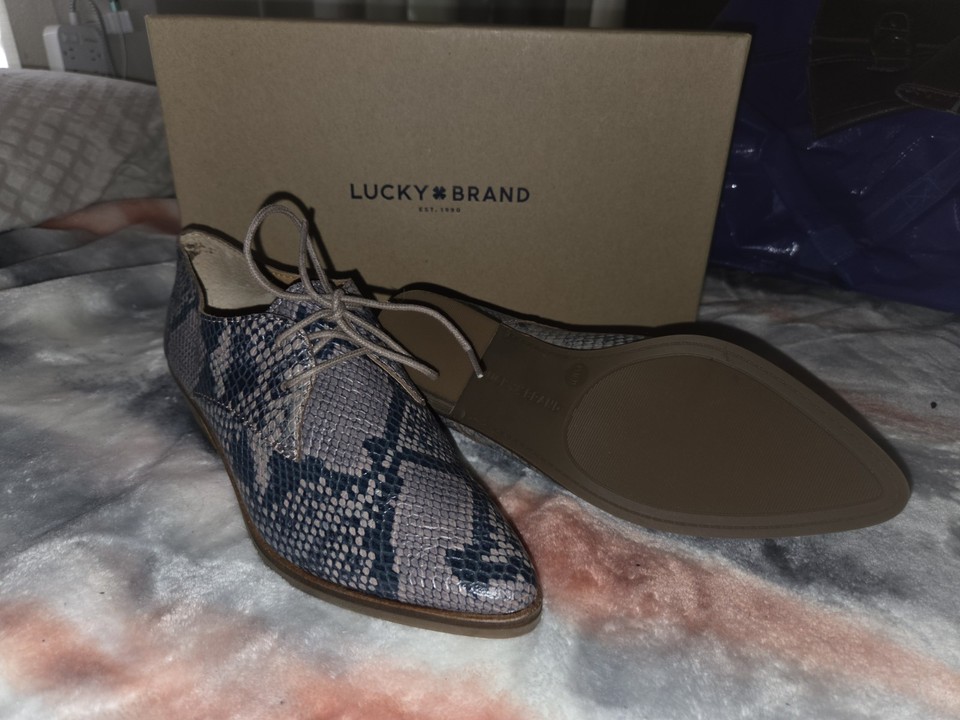 Lucky Brand Women's Lk-Erreka Slither Loafer Dusty Rose SIZE: 6.5 New ...