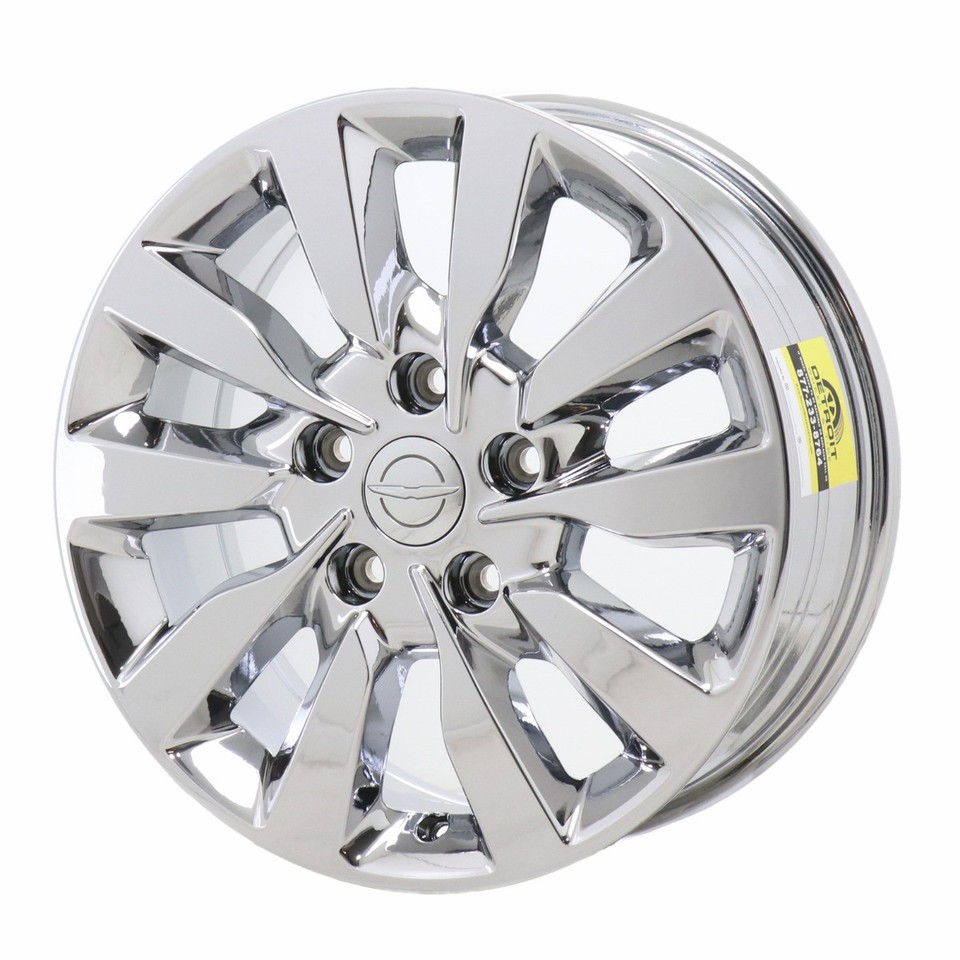 17" CHRYSLER PACIFICA PVD BRIGHT CHROME WHEELS-C RIMS FACTORY OEM 2689 ...