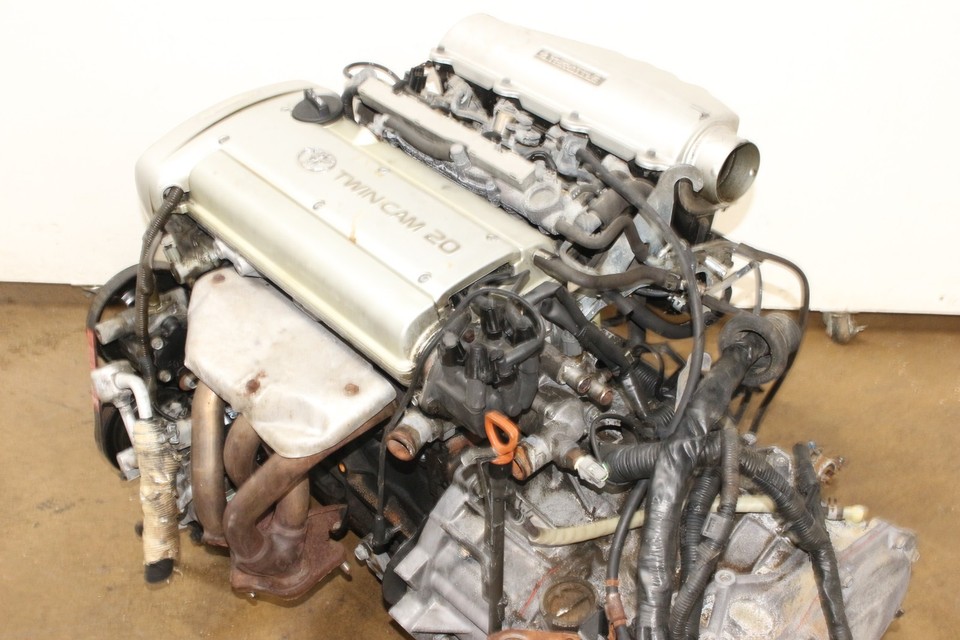 JDM Toyota Corolla Levin AE11 4AGE Silver Top 1.6L Twin Cam 20 Valve ...