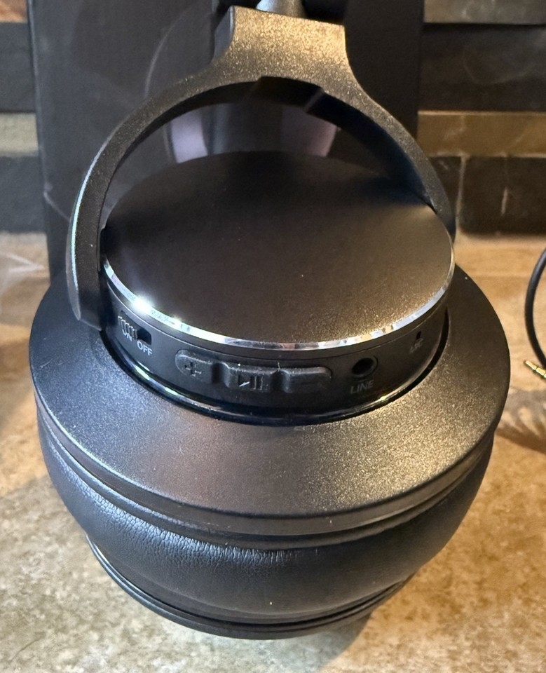 Studio Headphones Bwave X1 Bluetooth Over Ear New Black Wireless FAST ...