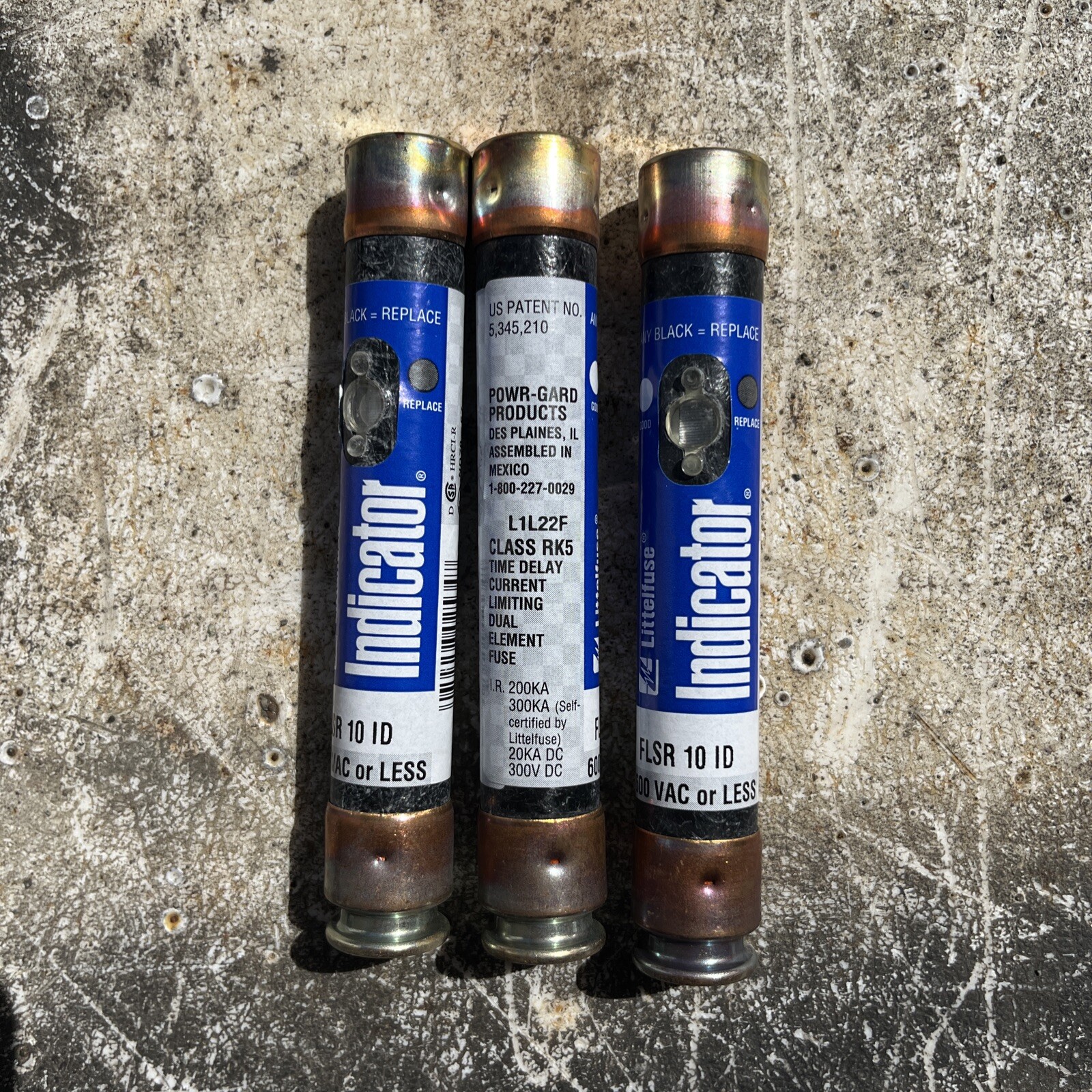 Lot Of 3 LITTLEFUSE FLSR10ID 600VAC 10A CLASS RK5 FUSES | eBay