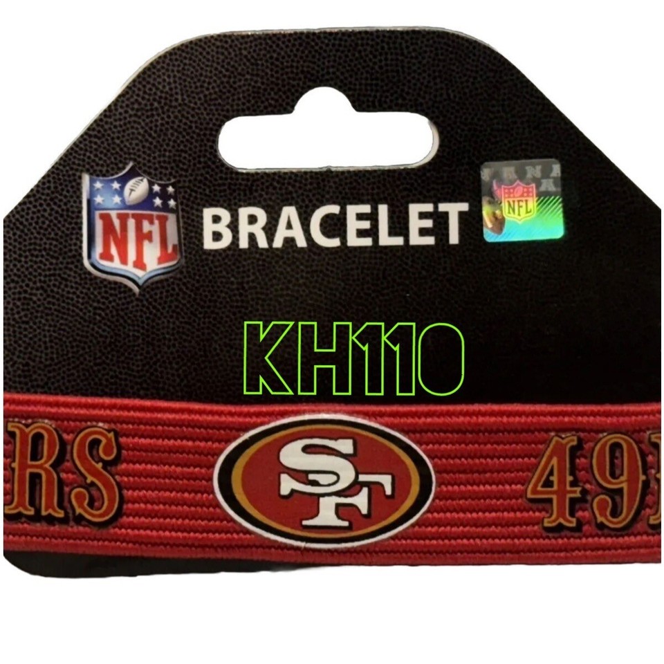 NFL San Francisco 49ers Stretch Bracelet- New | eBay