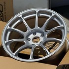 (set of 4) Volk Racing ZE40 M-Spec 18x9.5 +21 5x114.3 Diamond Silver | eBay