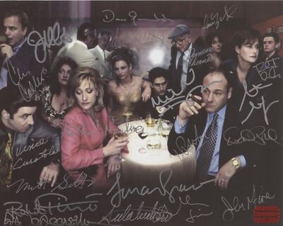 MULTI SIGNED (20) The Sopranos signed 8x10 Table No Logo | eBay