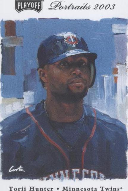 2003 Playoff Portraits - Torii Hunter #19 for sale | eBay