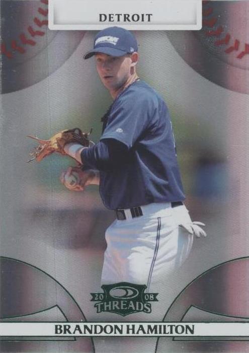 2008 Donruss Threads - Brandon Hamilton #63 Green Century Proof /250 ...