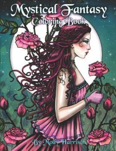 Molly Harrison Mystical Fantasy Coloring Book (Poche) | eBay