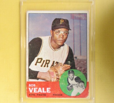 BOB VEALE 1963 VINTAGE Topps #87 Pitcher Pittsburgh Pirates | eBay
