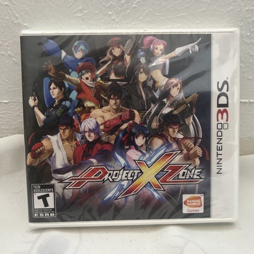 Project X Zone (Nintendo 3DS, 2012) Bandai Namco Capcom Sega ...