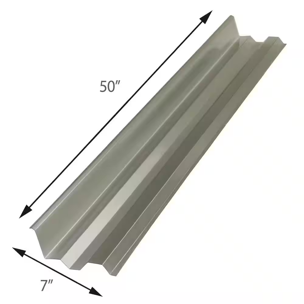 4 Ft. Polycarbonate Side Ridge Flashing in Solar Gray | eBay