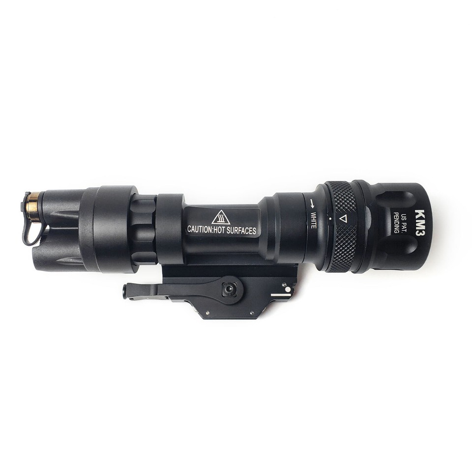 M952V IR Tactical Flashlight with KM3 LED IR Head Weapon Light with Pad ...