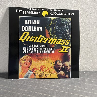 Quatermass II Roan Group Hammer Collection Classic Horror Laserdisc ...